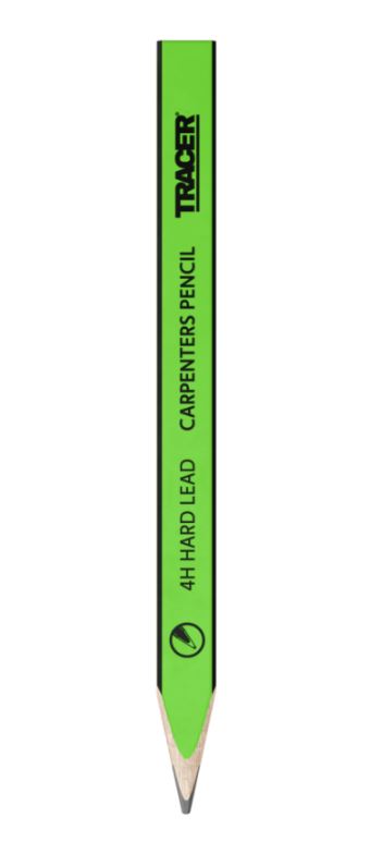 Tracer ACP1 Crayon de charpentier 4H (Hard filler) 10 pcs incl. taille ...