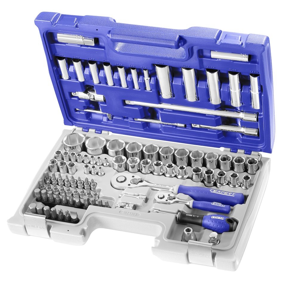 Facom Expert E034805 Coffret avec douilles et accessoires 1/4" - 1/2 ...