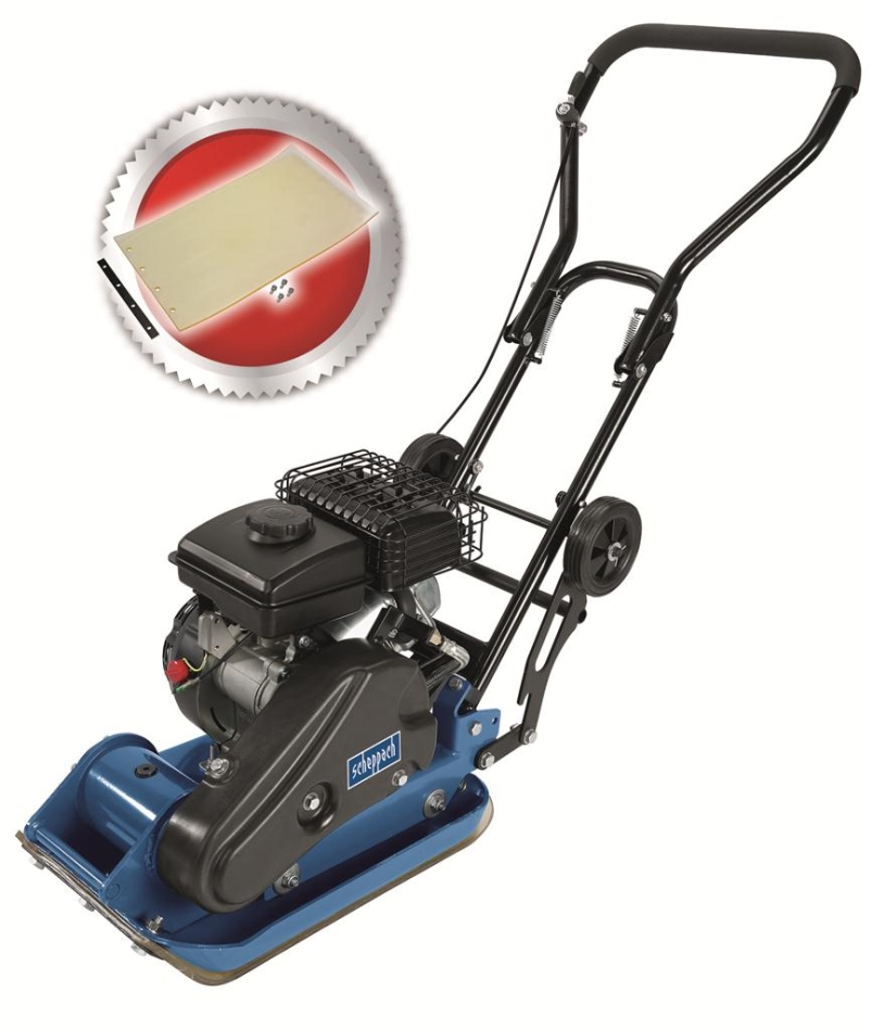 Scheppach 5904603903 HP1100S Ensemble plaque + roue vibrante